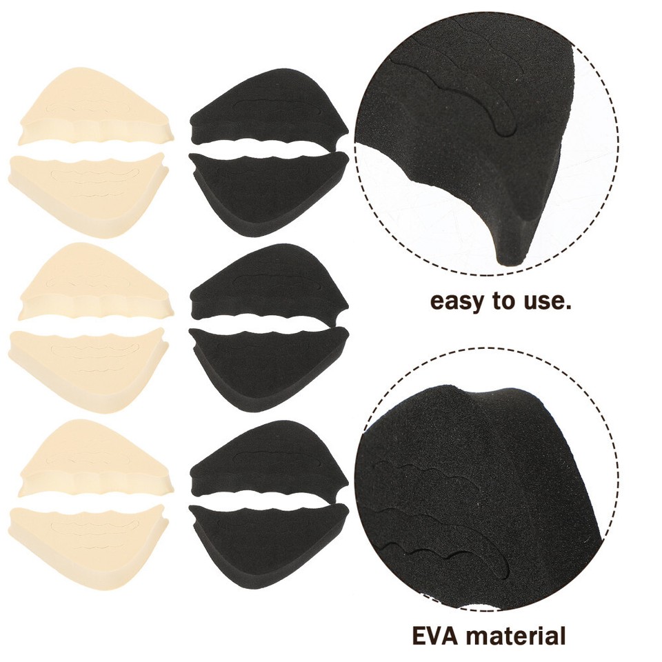 6 Pairs Amputated Big Toe Prosthetic Insole Shoe Inserts Men and Women ...