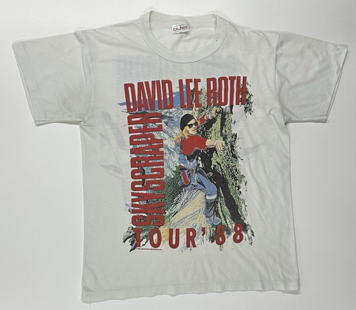 David Lee Roth T-Shirt Original Skyscraper Official World Tour Large ...