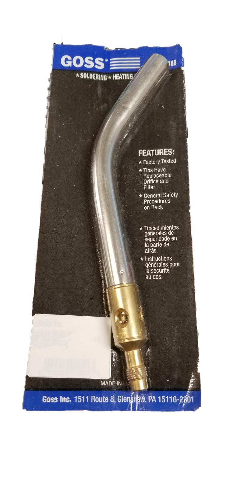 Goss BP-17PM Air Propane Target Tip Calf Sheep Goat Dehorner TARGET TIP ...