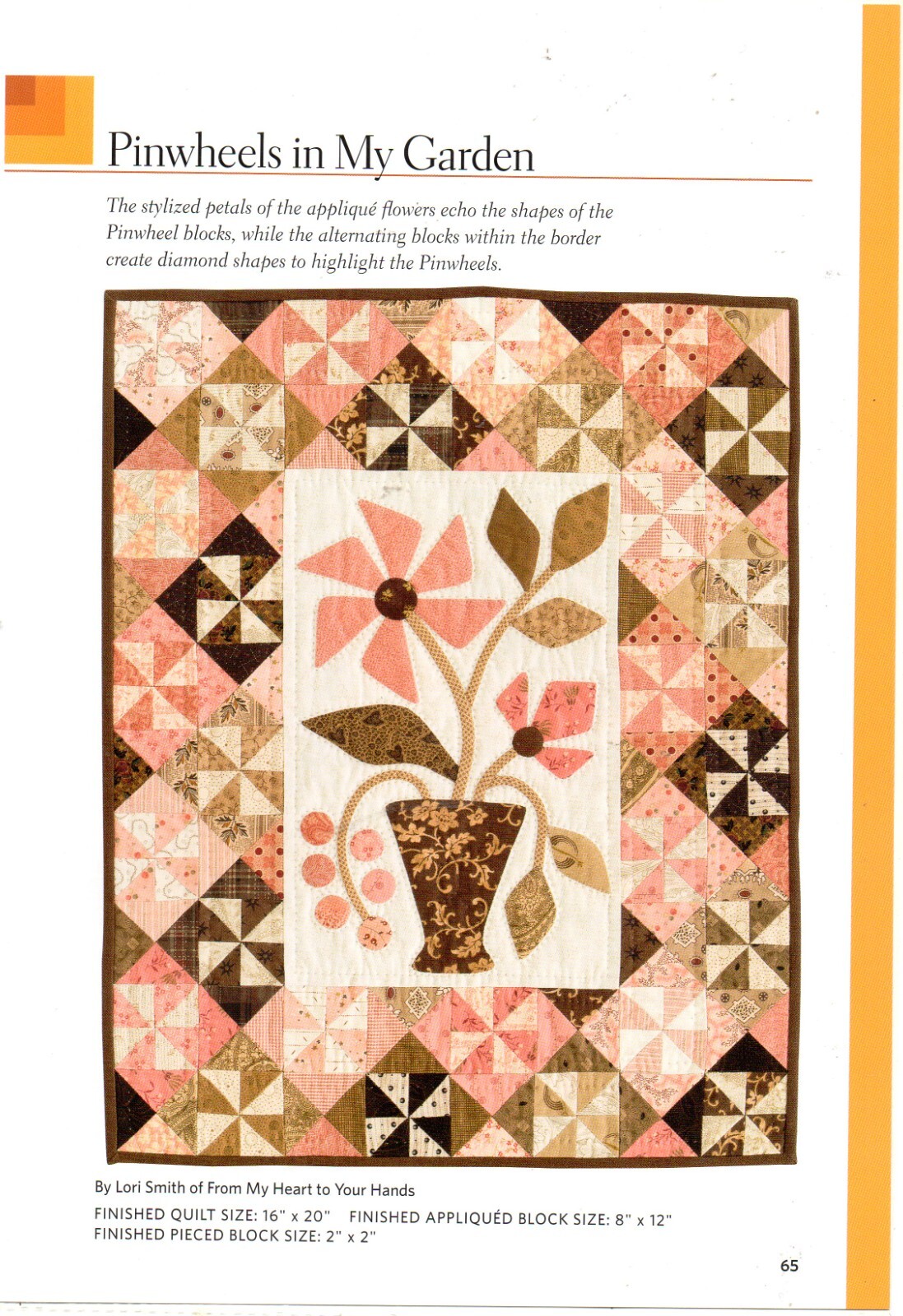 Pinwheel Garden Quilt Pattern | Fasci Garden