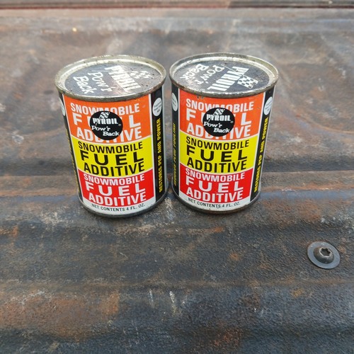 Vintage Pyroil Snowmobile Additive Nos Lot Of 2 Cans | eBay
