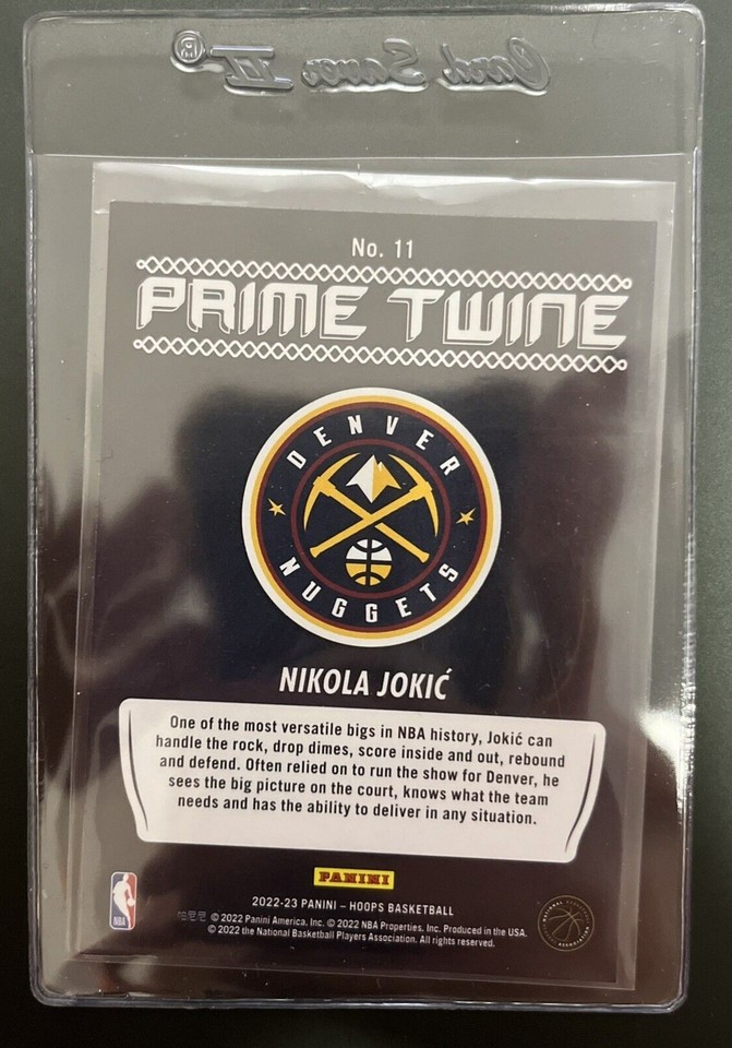 2022-23 NBA Hoops Prime Twine #11 Nikola Jokic - Denver Nuggets | eBay