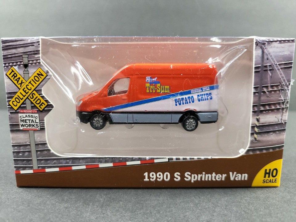 2 Tri-Sum Potato Chips 1990 S Sprinter Van Set HO Scale Classic Metal ...