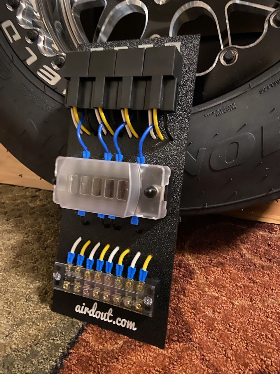 Race Car Fuse/ Relay Panel Block 4 Way Custom Universal LS Swap LSX ...