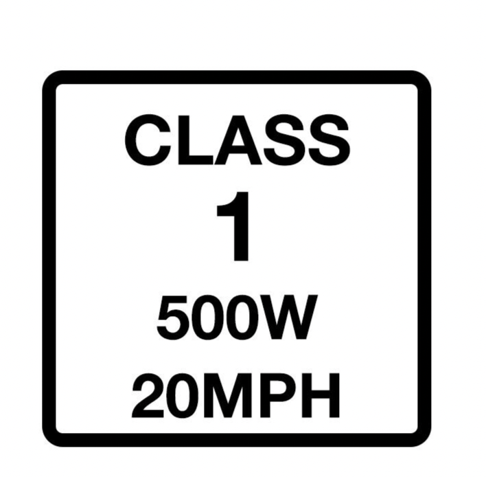 Ebike Sticker Decal (Class 1, 2, 3) – 250W, 350W, 500W, 750W You Get 2 ...