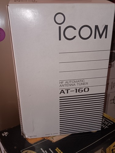 ICOM AT 160 HF AUTOMATIC ANTENNA TUNER FOR IC 728 - In Box | eBay