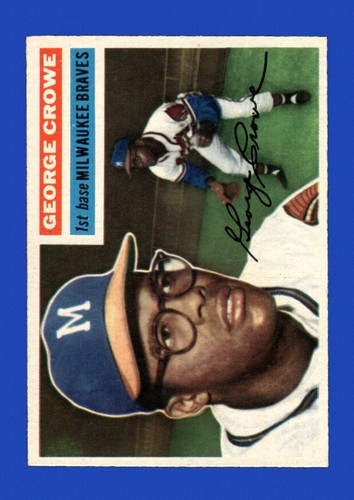 1956 Topps Set-Break #254 George Crowe NR-MINT *GMCARDS* | eBay