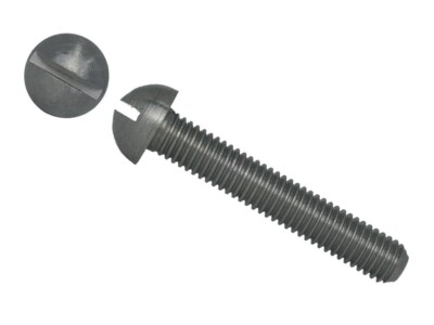 Halbrundkopf Schraube DIN 86, Eisen, Oldtimer, Restauration, Alt, M3 M4 ...