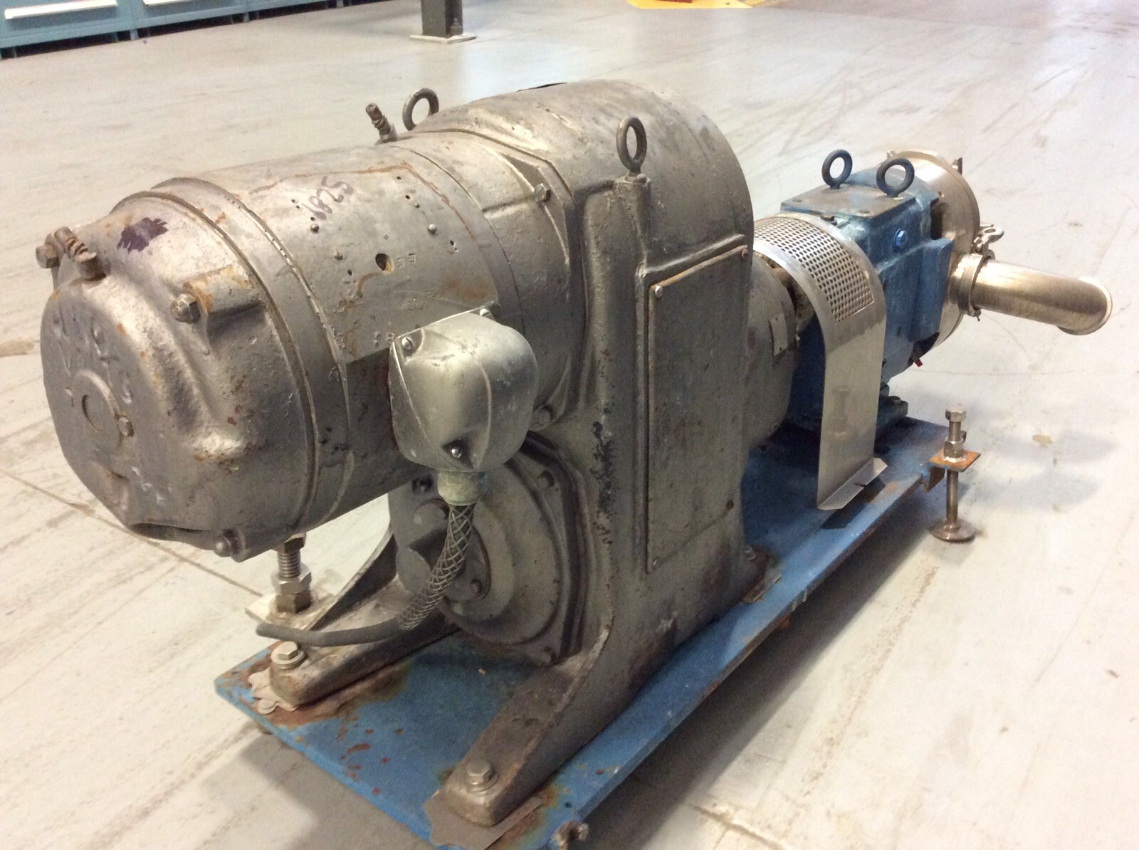 Wright Pump 1300 POSITIVE DISPLACEMENT Sanitary PUMP With US Varidrive ...
