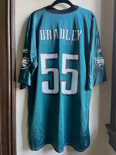 Stewart Bradley #55 Philadelphia Eagles NFL Reebok Team Apparel Jersey ...