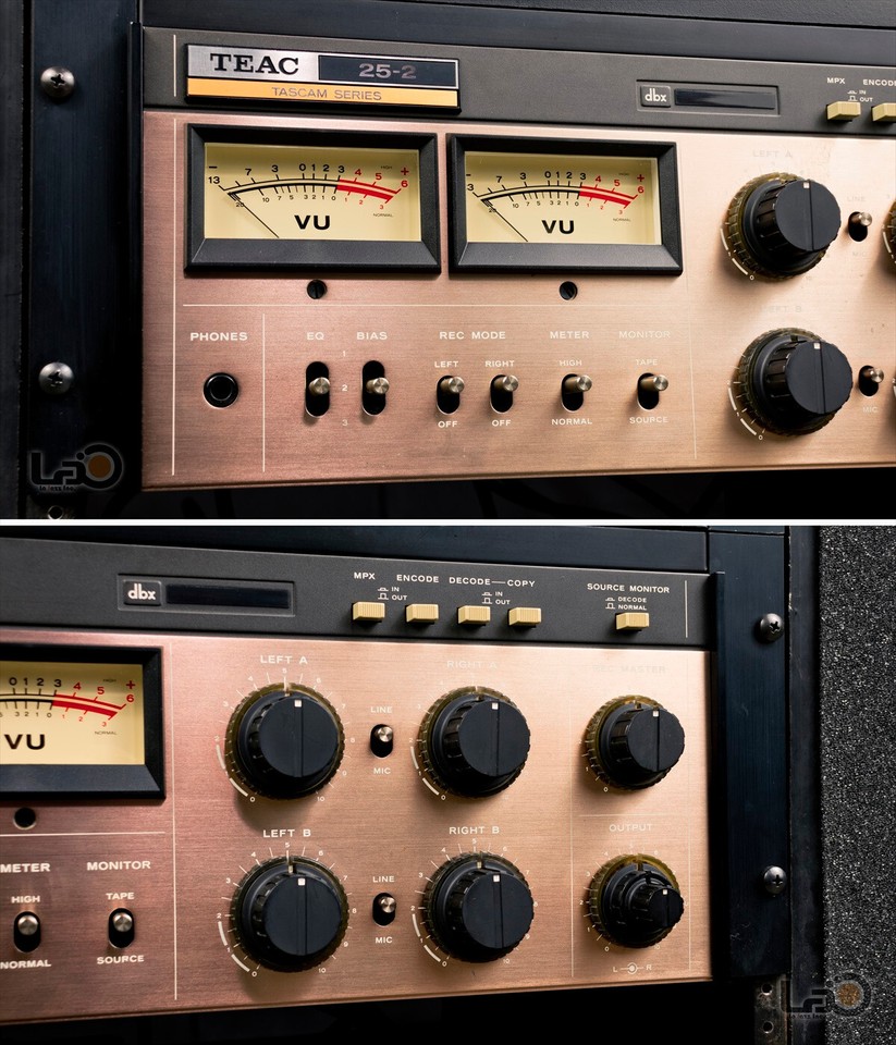 TEAC 25-2 Recorder/Reproducer "Reel-to-Reel Machine" w/ Rack (Worldwide ...