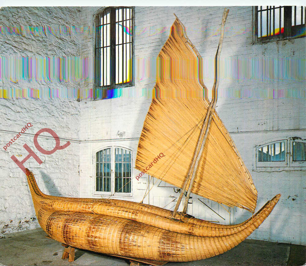 Picture Postcard-:TITICACA REED BOAT, EXETER MARITIME MUSEUM | eBay UK
