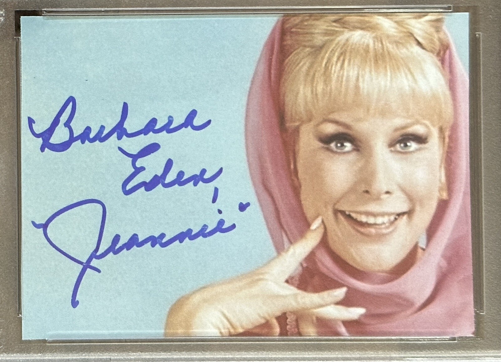 Barbara Eden Signed I Dream Of Jeannie Picture Photograph Autograph PSA ...