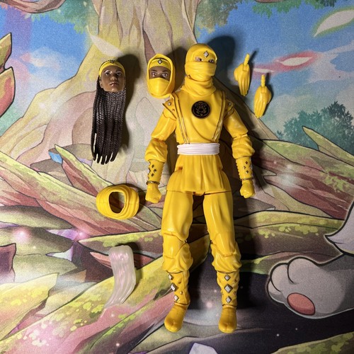 Hasbro Mighty Morphin Power Rangers Lightning Collection Yellow Ninja ...