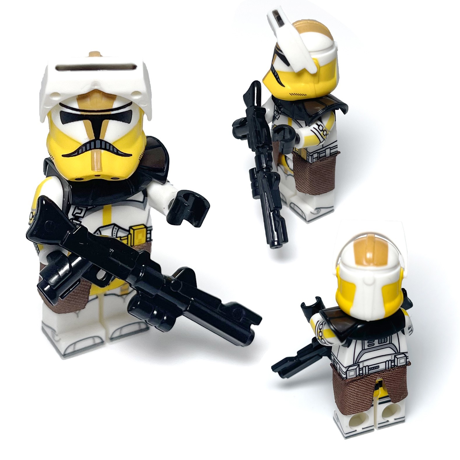327th Star Corps Commander Bly And Aayla Secura Custom Yellow Clone 1563