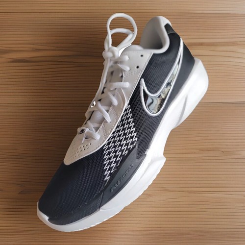 NIKE AIR ZOOM G.T. Cut Academy EP BLACK WHITE Basketball Shoes SZ 9.5 ...