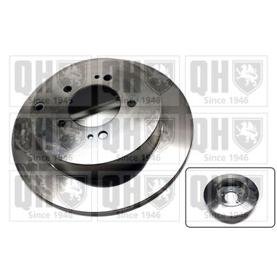 2x Brake Discs Pair Solid For Peugeot 4007 2.2 HDi QH Rear 302mm 424961 ...