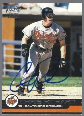 2001 Pacific baseball #59 Chris Richard IP autograph signed card | eBay