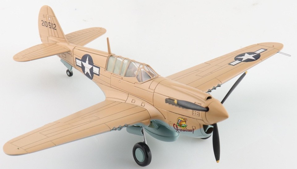 Hobby Master 1/72 P-40N Warhawk 15th FG 45th FS Geronimo Bruce Campbell ...