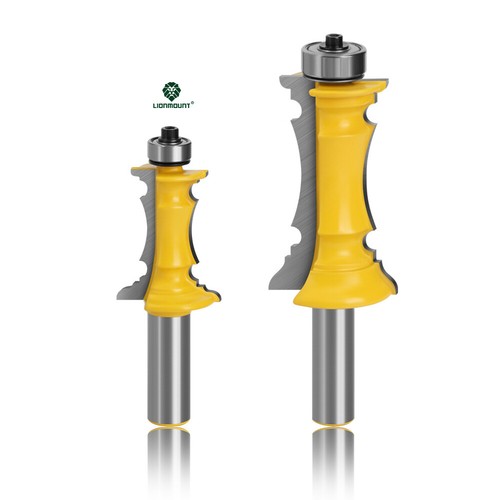 1/2 12mm Shank Mitered Door Molding & Chair Rail Router Bit Edge ...