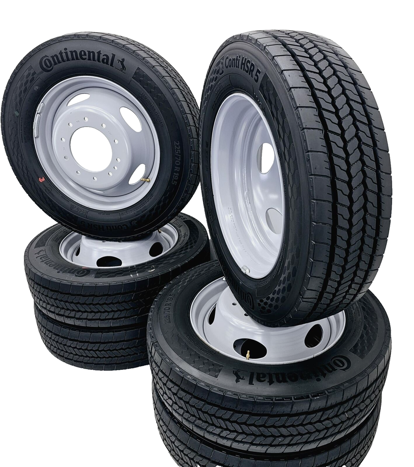 Tires 225/70 R19.5 Continental Conti HSR5 for Ford F450 F550 SD New ...
