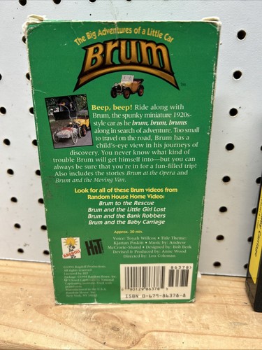 Brum and the Baby Carriage (VHS, 1994) 90129863785 | eBay UK