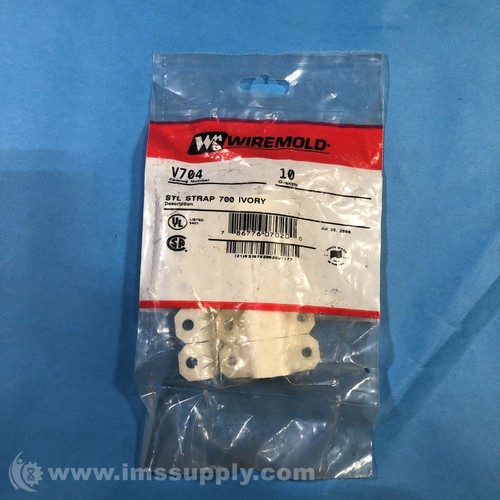 Wiremold V704 Raceway Mounting Strap, Ivory FNFP | eBay