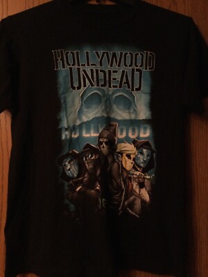 Hollywood Undead (Cartoon Images) - Black Shirt - No Tag | eBay