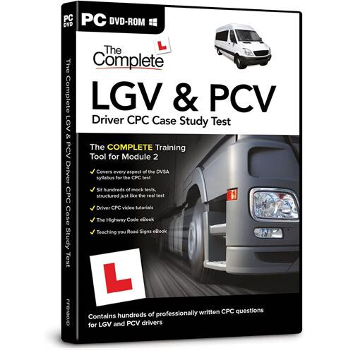 Complete LGV and PCV Driver CPC Case Study Test PC Retail PC DVD Rom ...