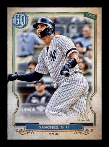 2020 Topps Gypsy Queen #152 Gary Sanchez New York Yankees Baseball Card ...