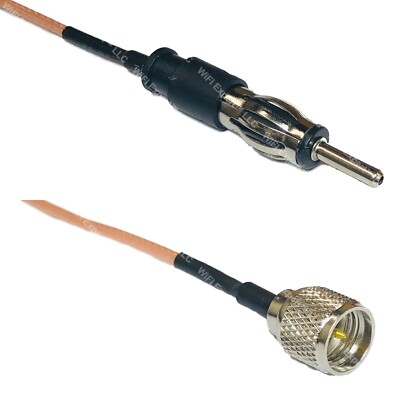 RG316 AM/FM MALE to MINI UHF MALE RF Cable Rapid-SHIP LOT | eBay