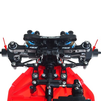 Aluminum Front Knuckle Arm Uprights For Tamiya TT-02 1/10 RC car ...