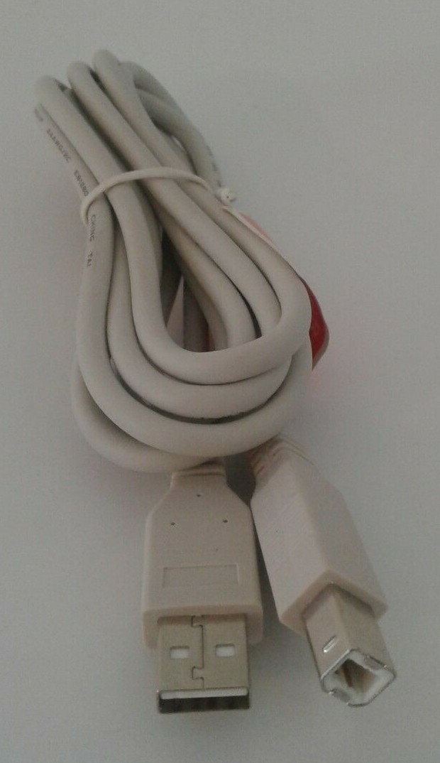 6FT Long USB Printer Cable for Dell HP Canon Dell Lexmark Brother Epson ...