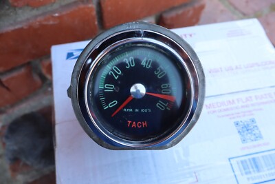 59-62 Chevy Corvette 6500 RPM ORIGINAL HI Horse Tachometer Tach | eBay