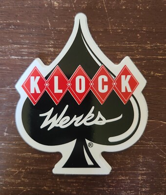 Klock Werks Spade Motorcycle Gear Logo Vinyl Sticker Decal - Brand New ...