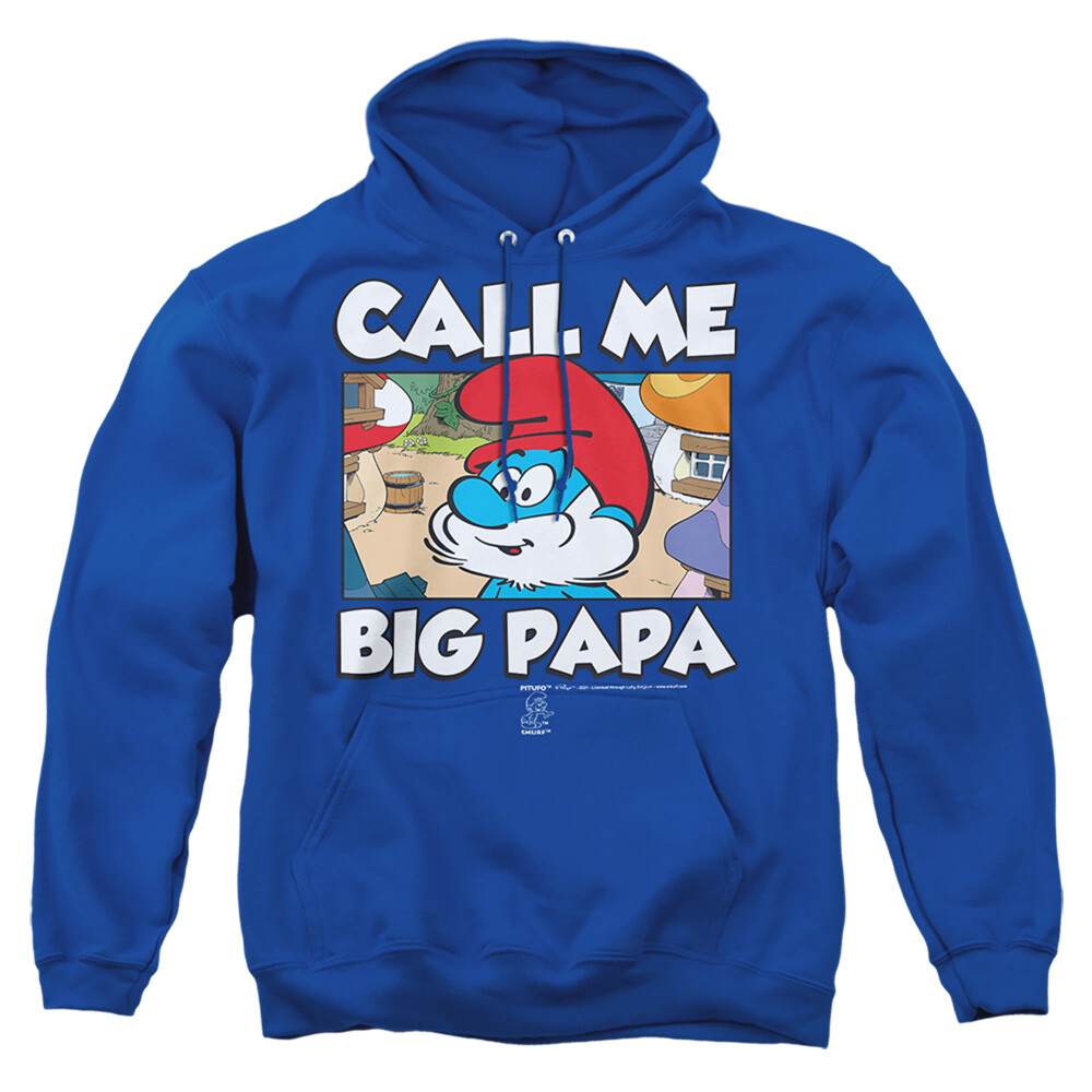 The Smurfs "Call Me Big Papa" Pullover Hoodie or Long Sleeve T-Shirt | eBay