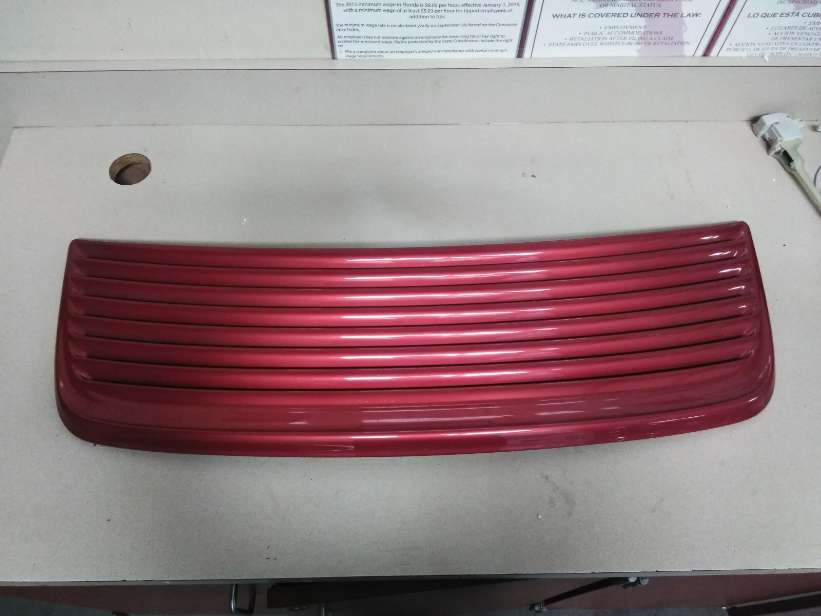 Porsche 996 Trunk Lid Trim Cover LA83 Paint Code 99 - 05 | eBay