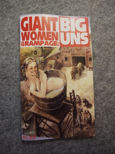 Big 'Uns Giant Women on the Rampage 2 Mark Heike Femforce Brad Gorby ...