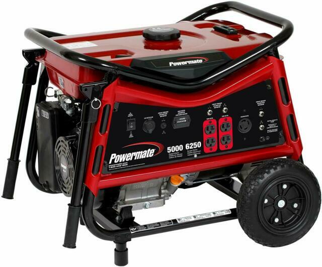 Powermate PC0105007 5000 W Portable Generator for sale online | eBay