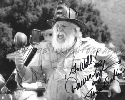 DENVER PYLE SIGNED 8X10 UNCLE JESSE DUKES OF HAZZARD AUTOGRAPH | eBay