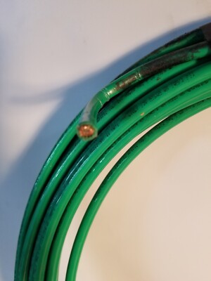 #3 Copper Stranded Electrical Wire 600v Rated 50 Feet Roll | eBay