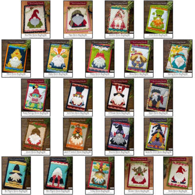 The Whole Country Caboodle Gnome Mug Rug Kit | eBay