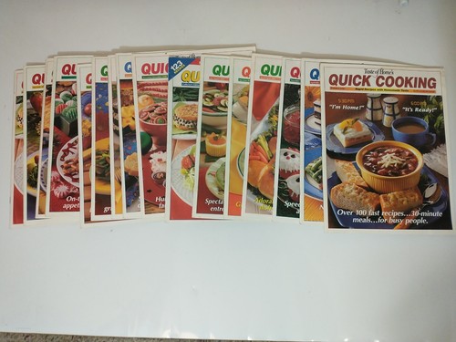 QUICK COOKING Magazine Taste Of Home Easy Simple Recipes 30 Minute ...