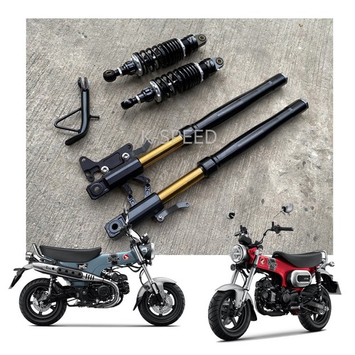 Super low set Fork+Rear Shock+Stand Diablo Fits Honda DAX125 ST125 2022 ...