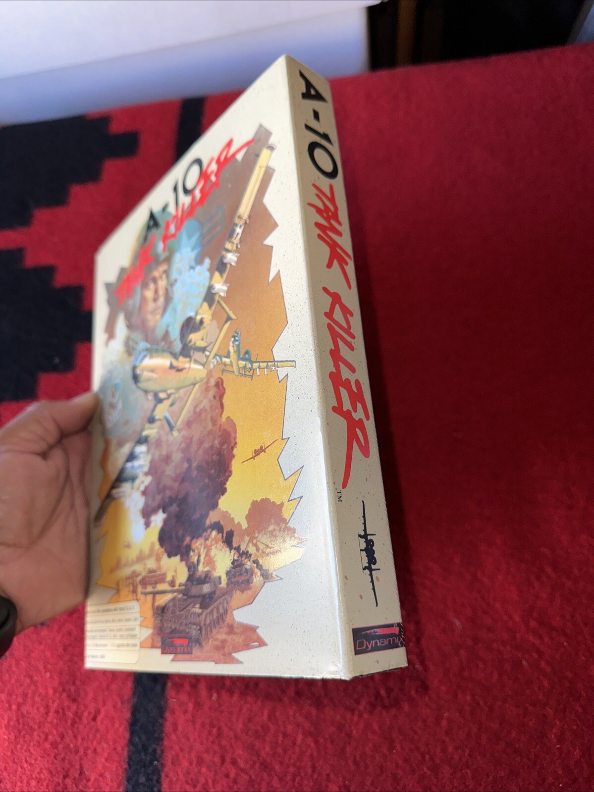 A-10 Tank Killer by Dynamix 1989 MS-DOS IBM Tandy 3.5" & 5.25" Big Box ...