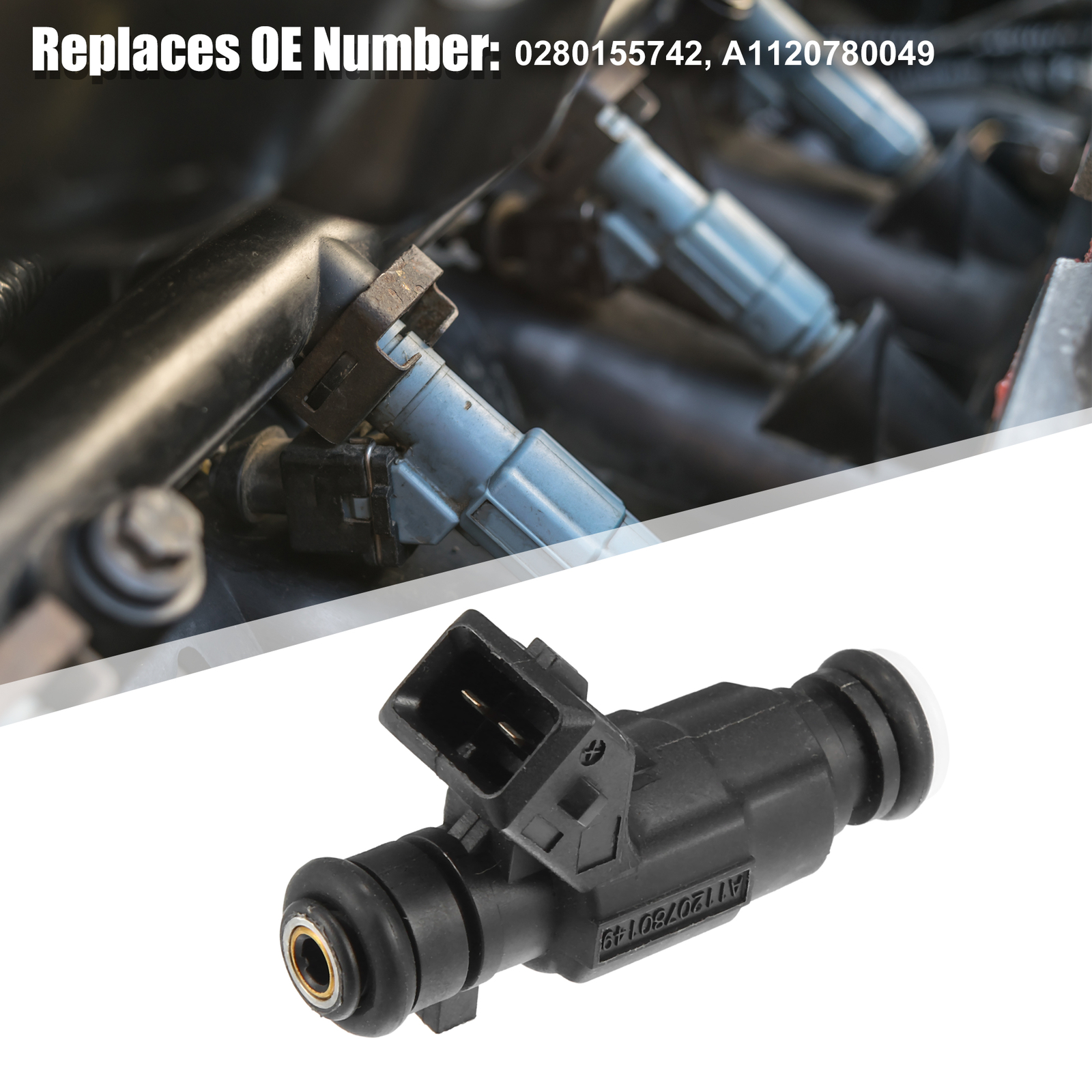 6pcs Rechanges 0280155742 A1120780049 852-12169 FJ665 Carburant ...