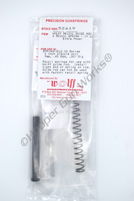 Wolff SPRINGFIELD XD 4IN GUIDE ROD w/SPRING XP 19LB | eBay
