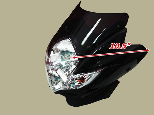 Suzuki SV650S SV1000S Headlight & Case Black | Halogen | 3 Months ...