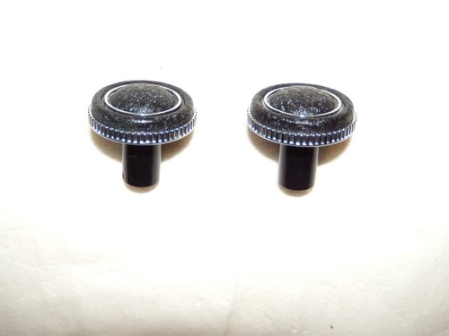 1974 Lincoln Continental NOS Radio Knobs PAIR D4VY-18817-A c/n D4VA ...
