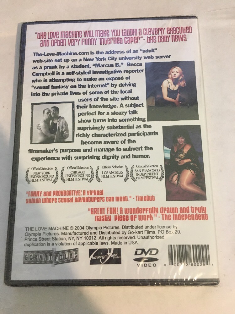 The Love Machine (DVD, 2004) for sale online | eBay